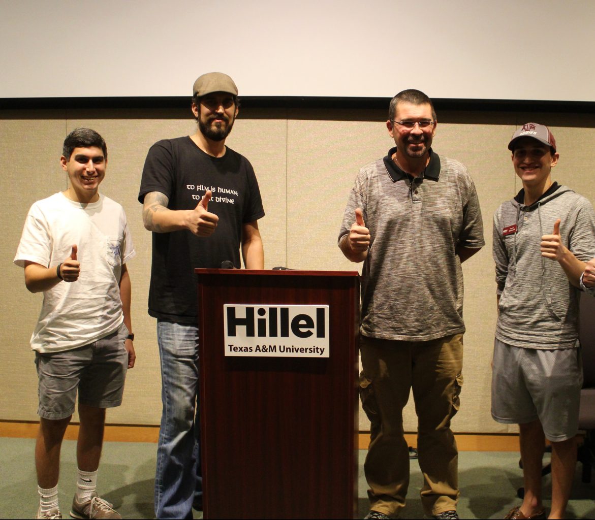 Gabe Noble, Daniel Brea, John Daly, Aaron Blasband, Rabbi Dan Aronson ...